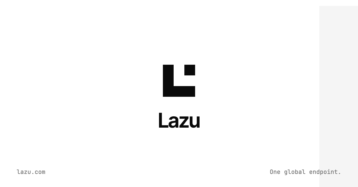Lazu — The AI router agents trust